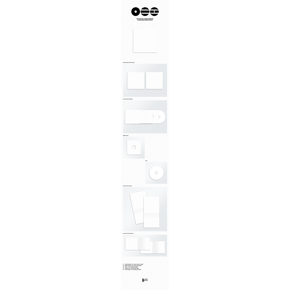 BTS The 5th Album ARIRANG (Group Red Vinyl) - Importado - Universal ...